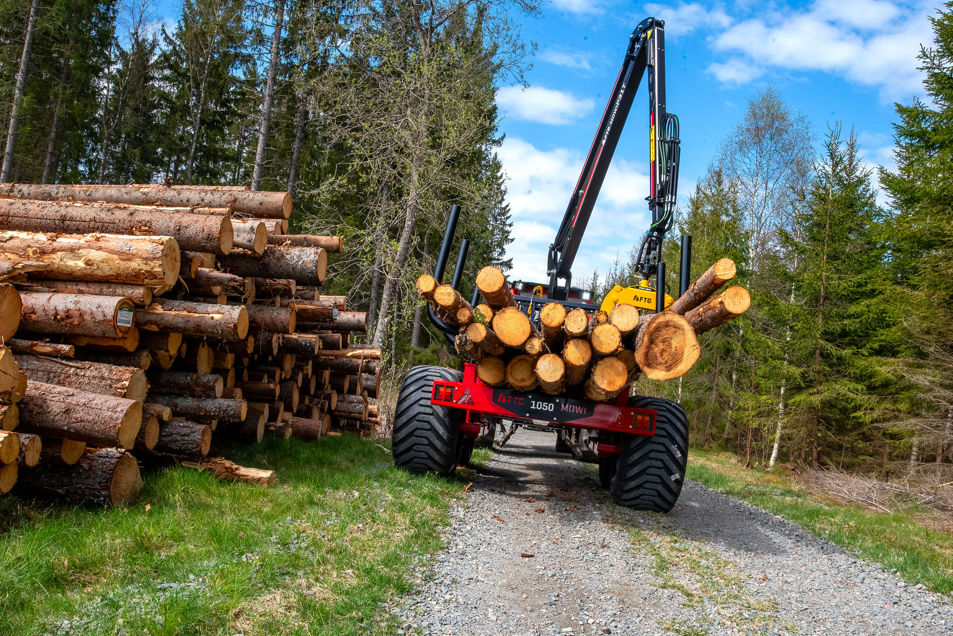 Mowi 1050 Skogsvagn - FTG Mowi
