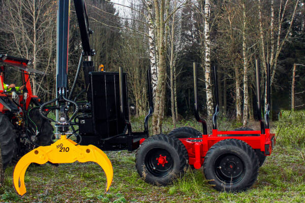 Mowi 1250 ND Forestry Trailer - FTG Mowi