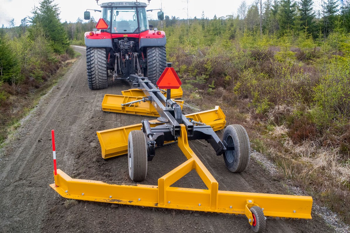 3-cut towed road grader - FTG Mowi