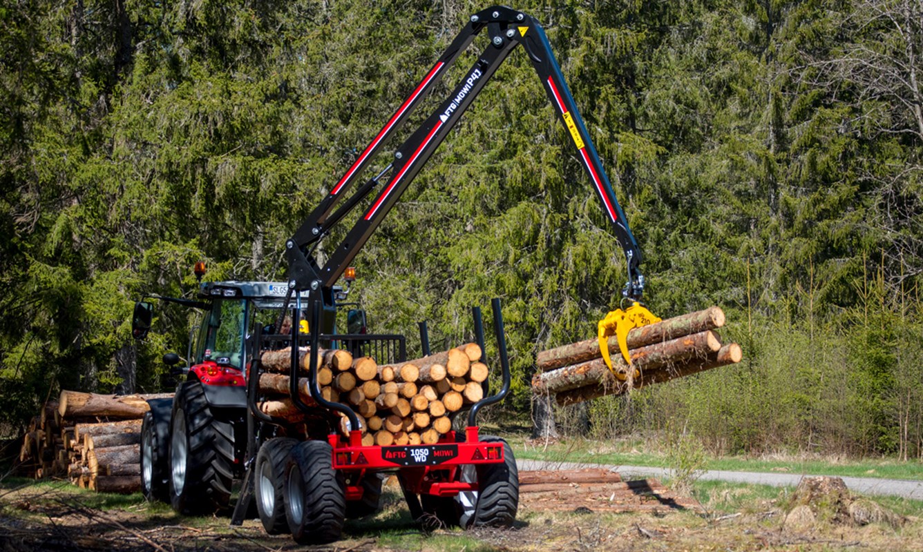 Mowi P41 Forestry Crane - FTG Mowi