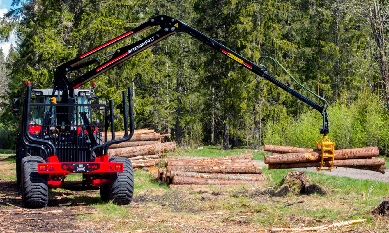 Mowi P41T Forestry Crane - FTG Mowi