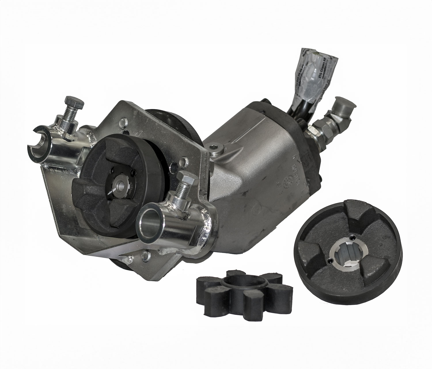 Piston pump and tank - FTG Mowi